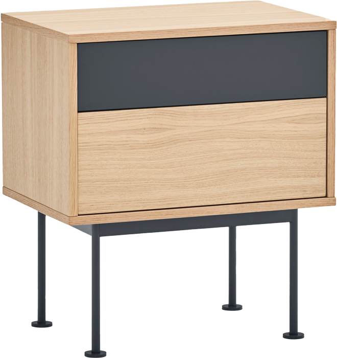 Teulat Yoko nočný stolík - Modrá | Roomfactory