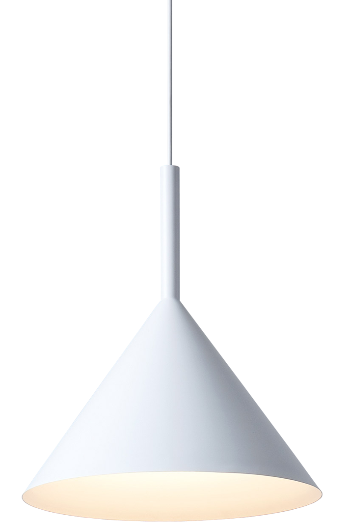 Vertigo Bird Funnel závesné dizajnové svietidlo - Biela | Roomfactory